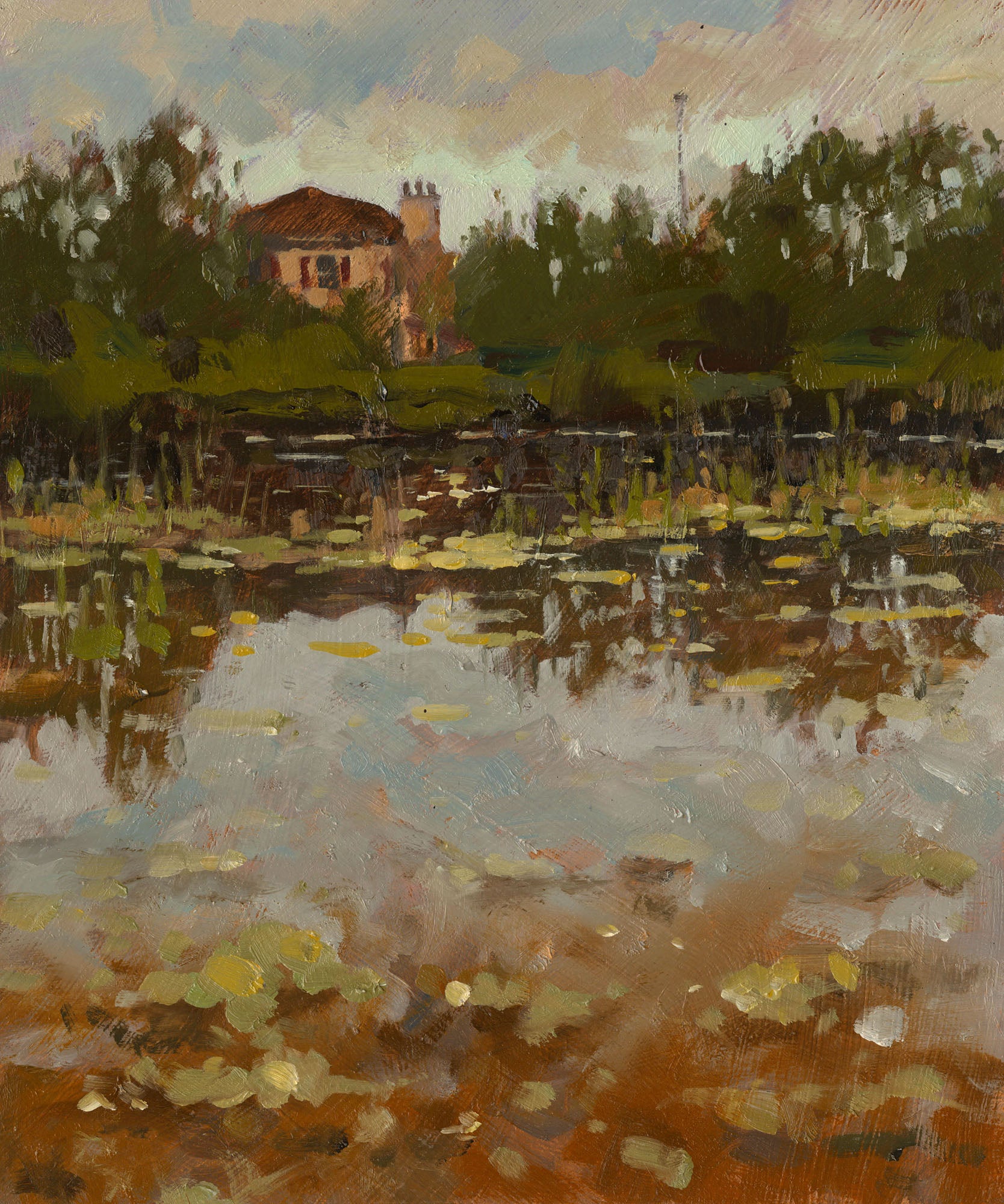 The lily pond – Unhung Art