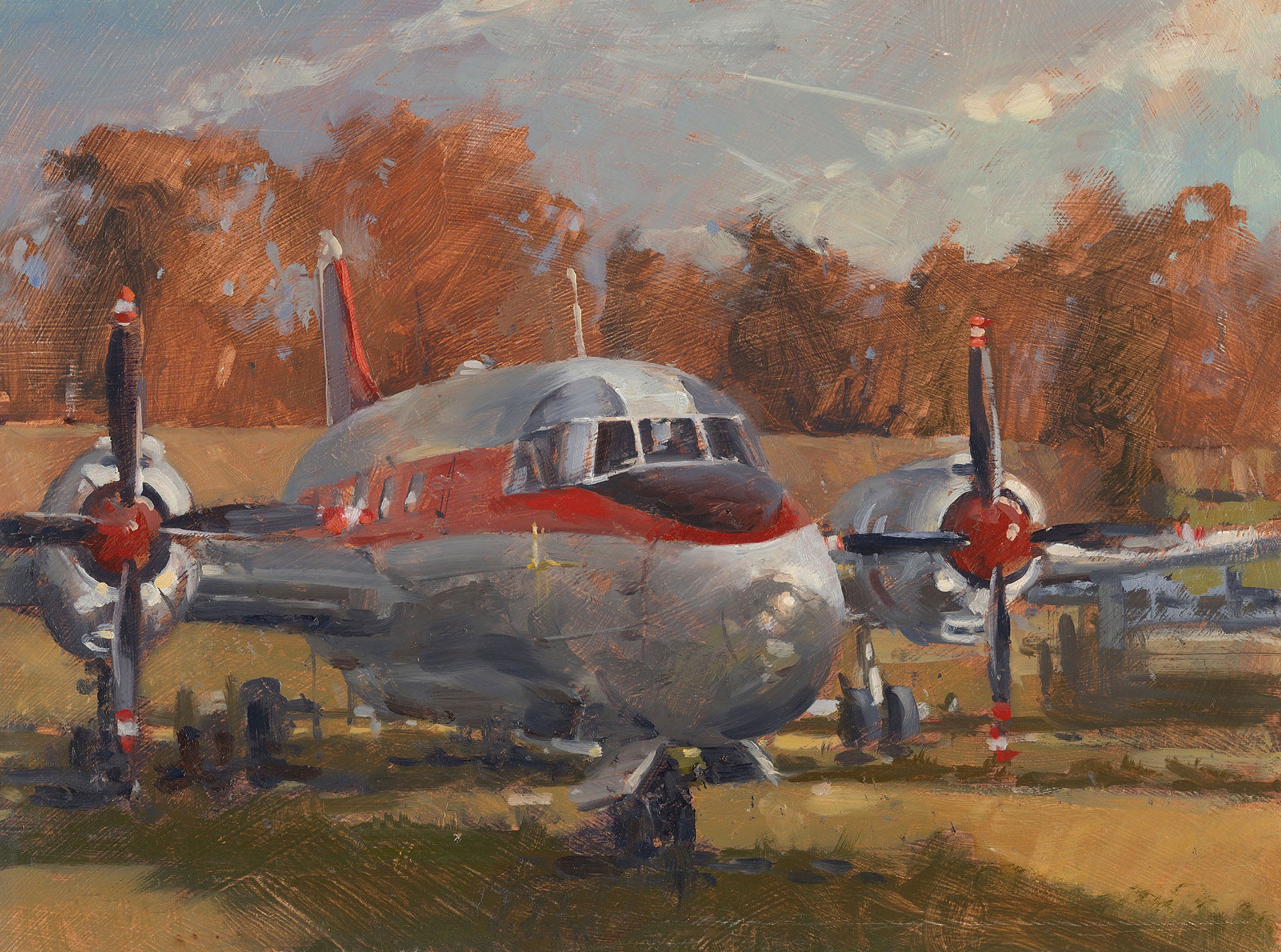 Vickers Varsity at Brooklands – Unhung Art